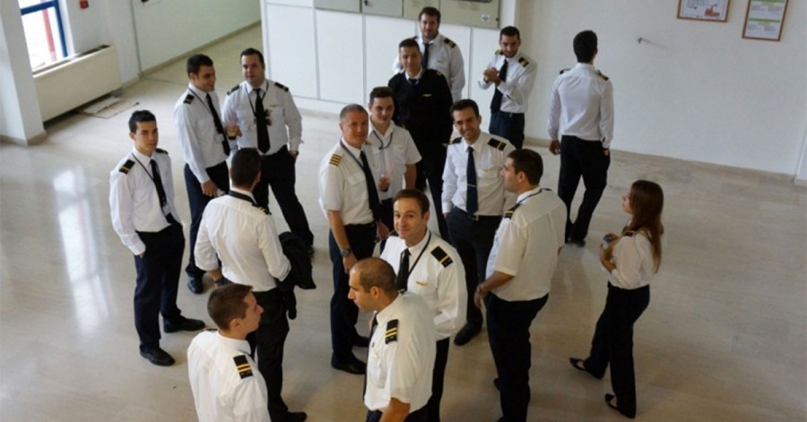 Global Aviation’s students visit Athens Area Control Center